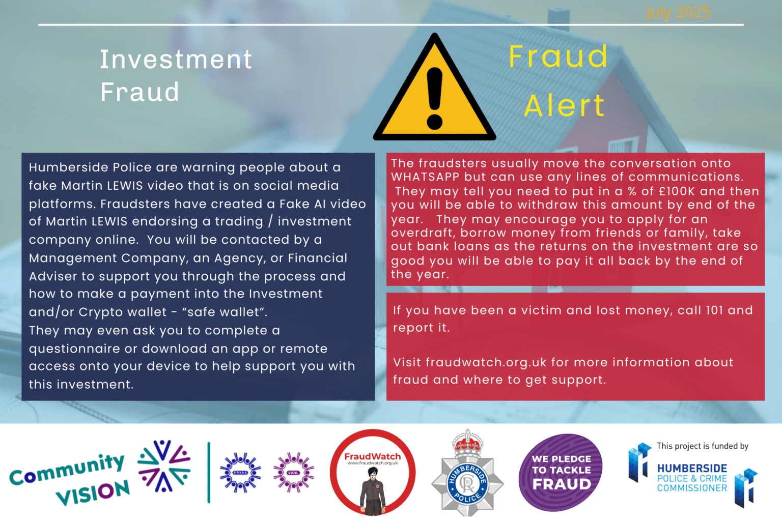 Trigger Fraud Alert #28 (July 2025) | FraudWatch by Community VISION